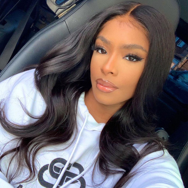 Body Wave Hair LY Frontal Wig Invisible Knots Glueless Lace Wigs ...