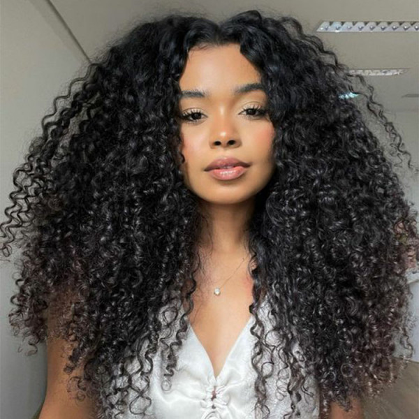 Alipearl Seamless Curly Wave Clip In Human Hair Extensions -Alipearl Hair