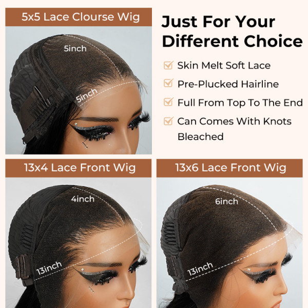 Deep Wave Wig Curly Human Hair Lace Front Wig -Alipearl Hair