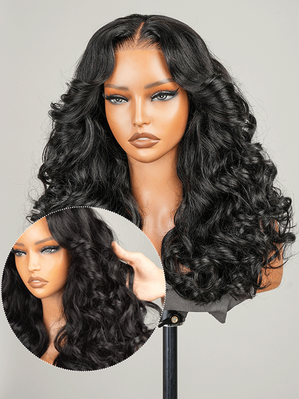 300% Density Layered Body Wave 13x6 Lace Front Glueless Wig -Alipearl Hair