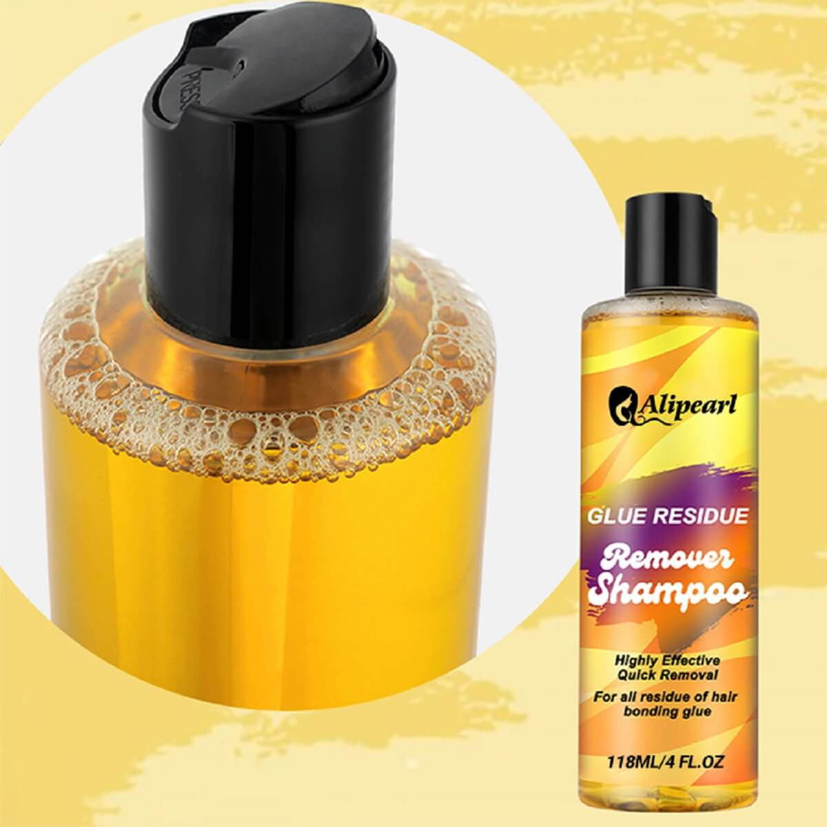 Residue Remover Shampoo for Human Hair Wigs -Alipearl Hair