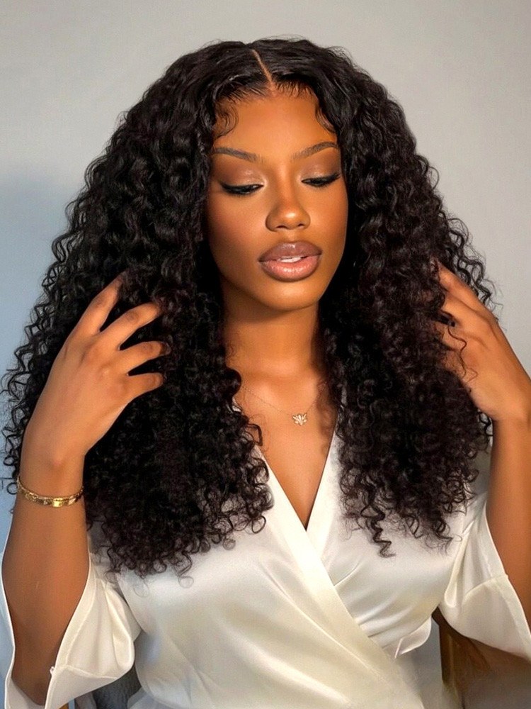 Burmese Curly HD Lace Front High Density Wigs Human Hair -Alipearl Hair