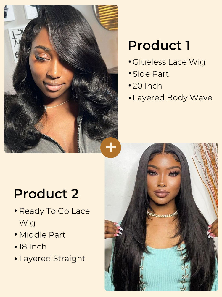 Flash Sale Set Glueless Wigs -Alipearl Hair