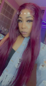 99J Hair Color Lace Front Wig Burgundy Wig Colored Human Hair Wigs ...