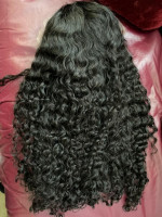 Deep Wave Wig 100 Human Hair Swiss Lace Wig Lace Front Wig -Alipearl Hair