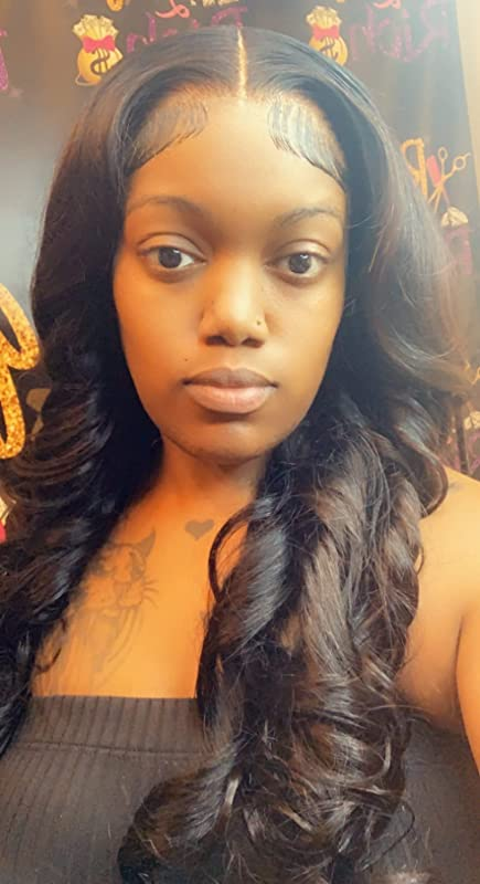 Body Wave Hair LY Frontal Wig Invisible Knots Glueless Lace Wigs ...