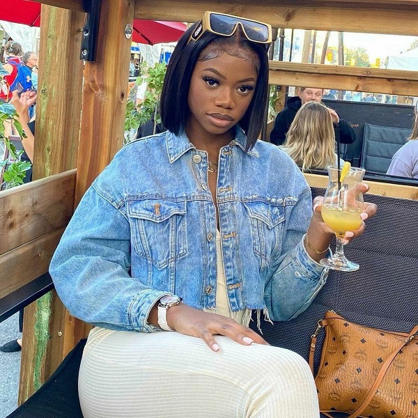 Glueless Bob Wig - Wear Go Bob Wigs Short Straight Pre Cut HD Lace ...