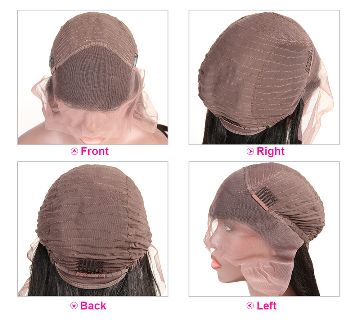 Ali Pearl Lace Front Wig 180% Density Body Wave Human Hair Wigs Pre ...